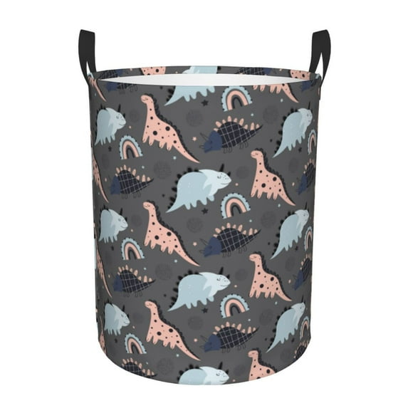 cute Dinosaur printD Laundry Basket, Laundry Hamper Waterproof Laundry ...
