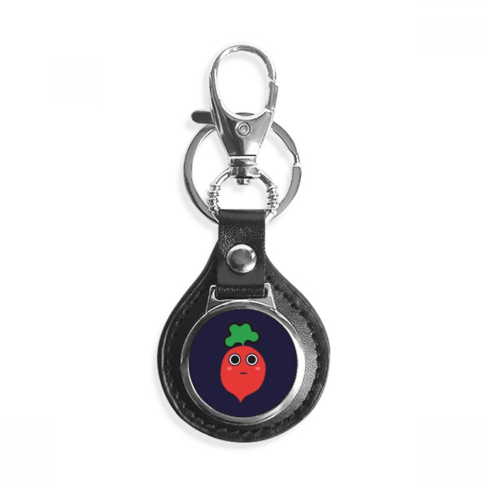cute cartoon radish cry fcartoon key link chain keyholder finder hook ...