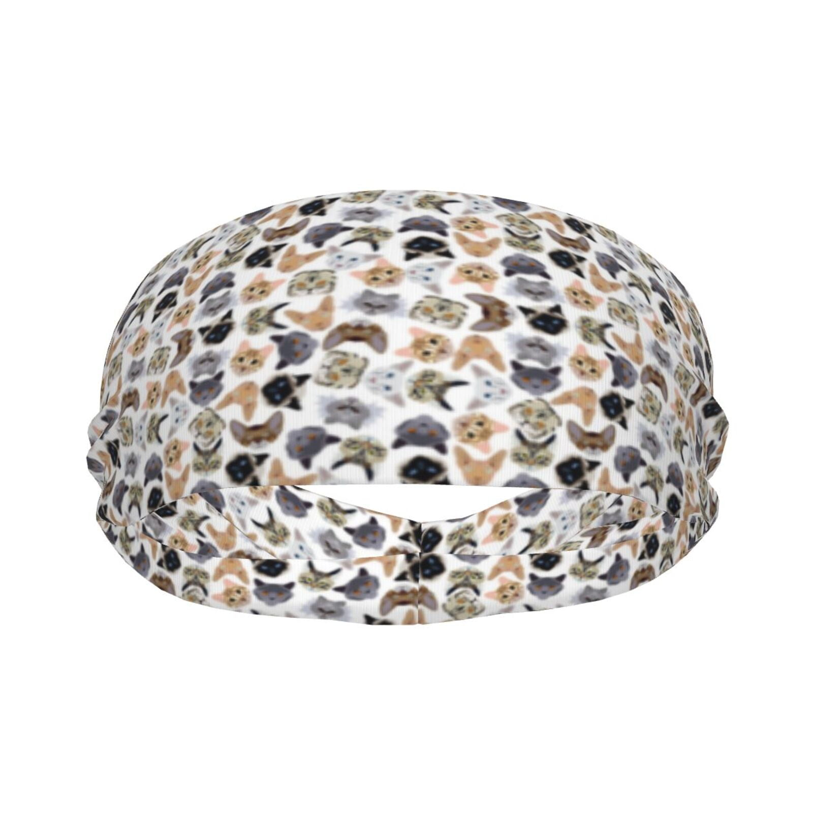 cute cats A Sports Headbands for Men/Women Workout Headband Sweat band ...