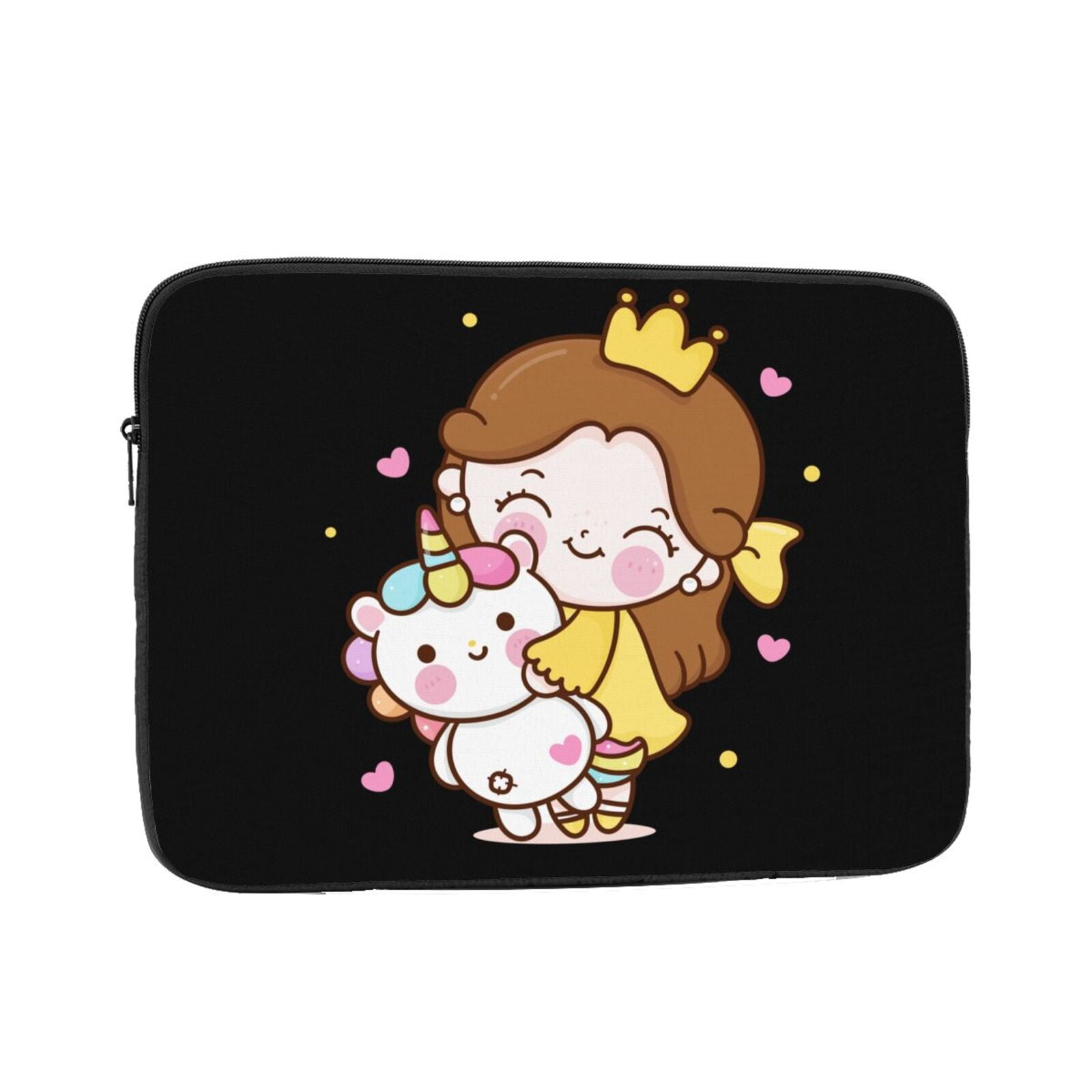 cute little girl cartoon 15 inch Portable Laptop Sleeve Compatible with ...