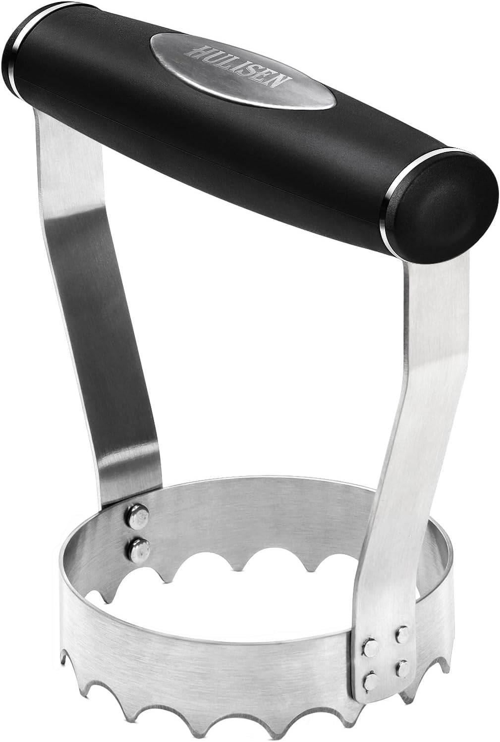 **cutlery serrated food chopper, 3 inch stainless steel manual hand ...