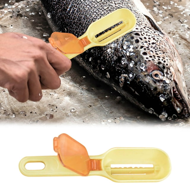 cuyhtdup Covered Fish Scale Remover & Skinner - Professional Kitchen ...