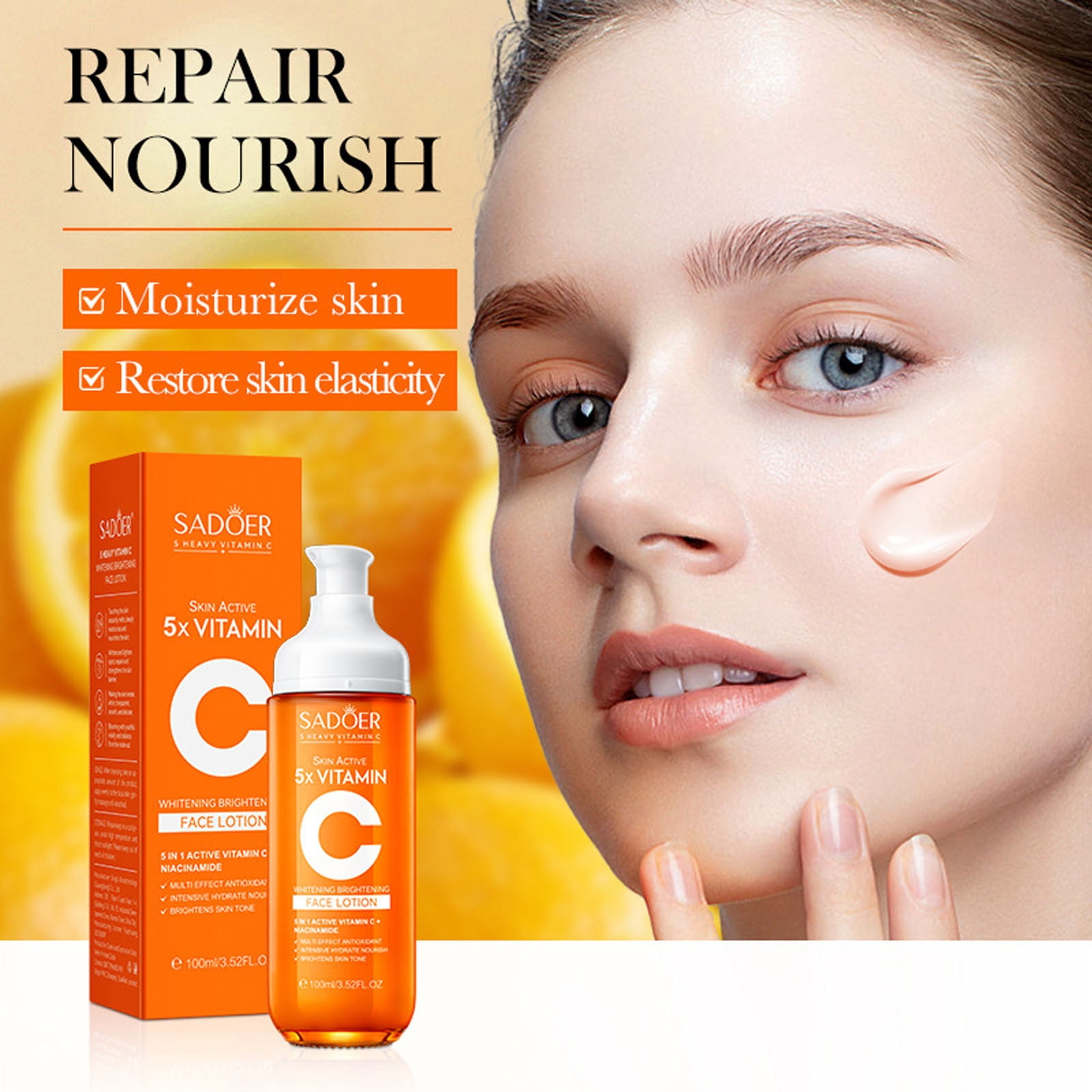 cuyhtdup Heavy Vitamin C Whitening And Firming Moisturizing Lotion ...