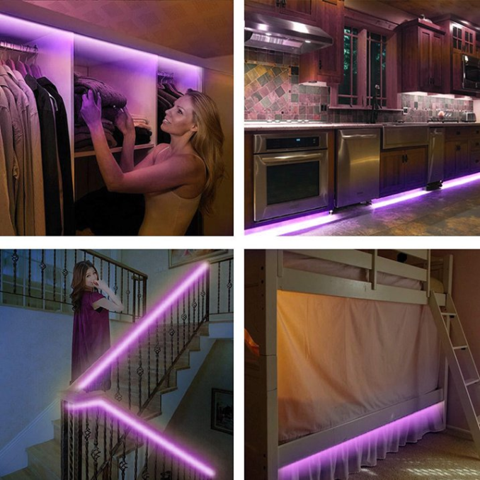 cuyhtdup Outdoor Lights,Outdoor String Lights,Patio Lights Motion ...