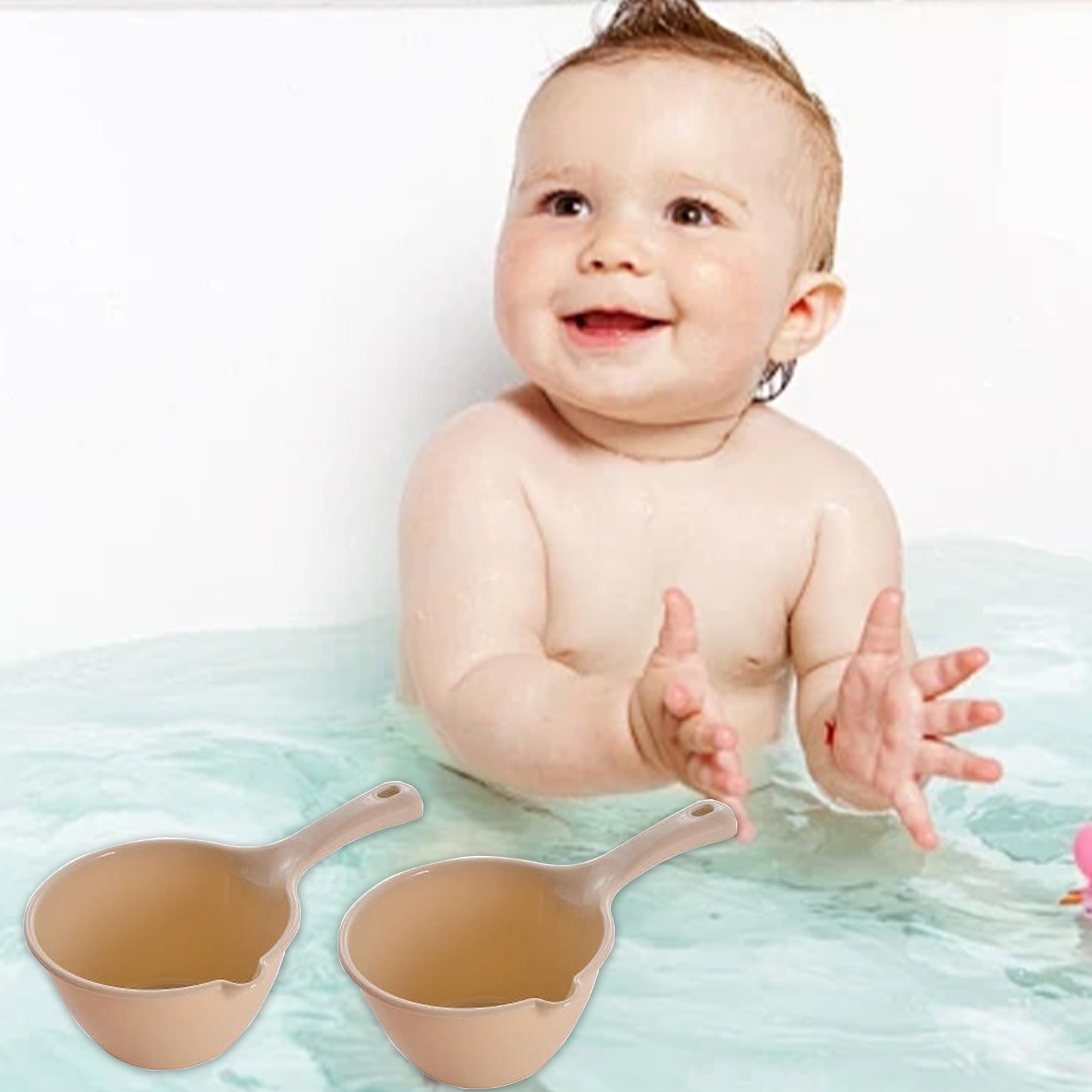 cuyhtdup Plastic Water Ladle With Long Handle For Kitchen And Bathroom ...