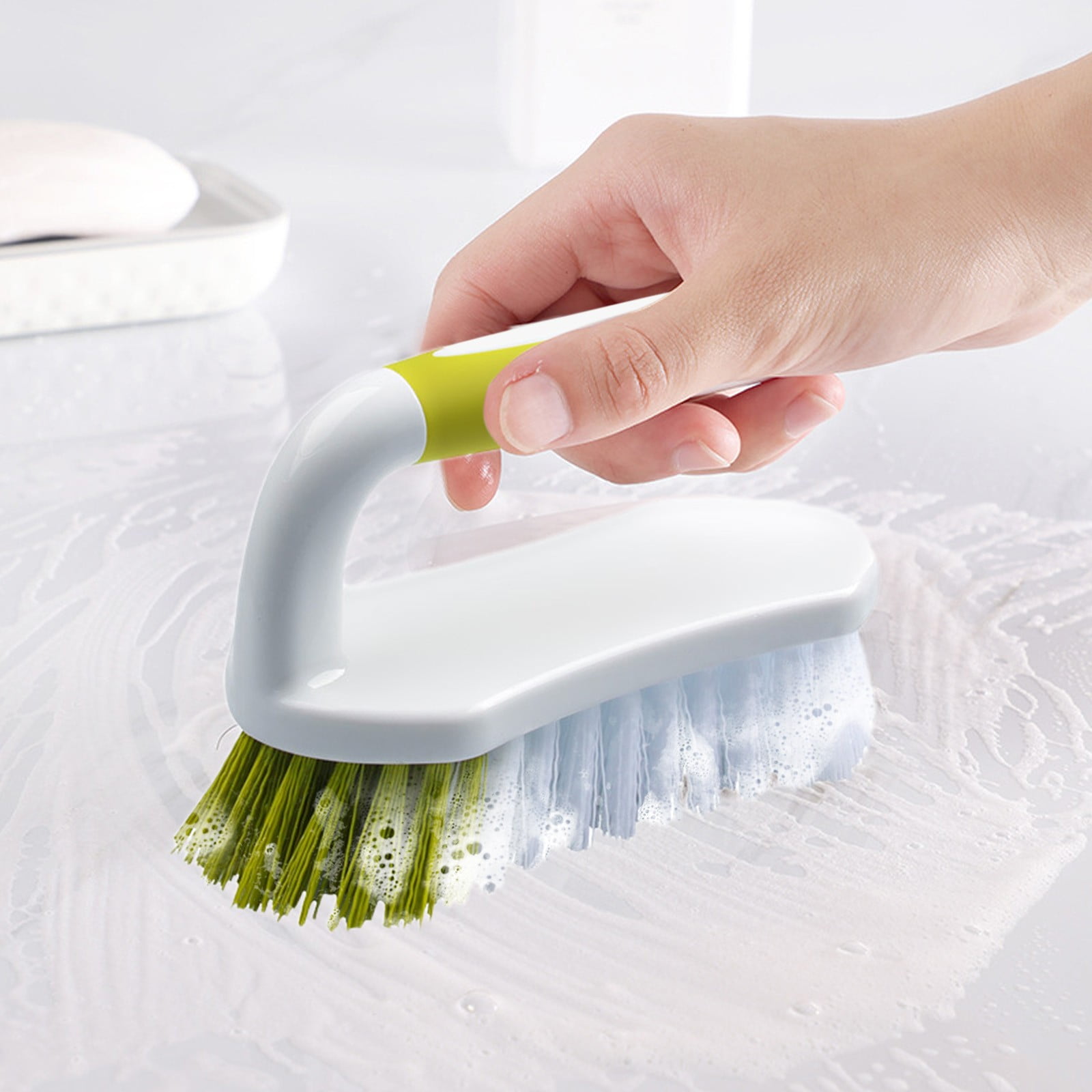 cuyhtdup Scrub Brush Household Cleaning Brush With Stiff Bristles ...