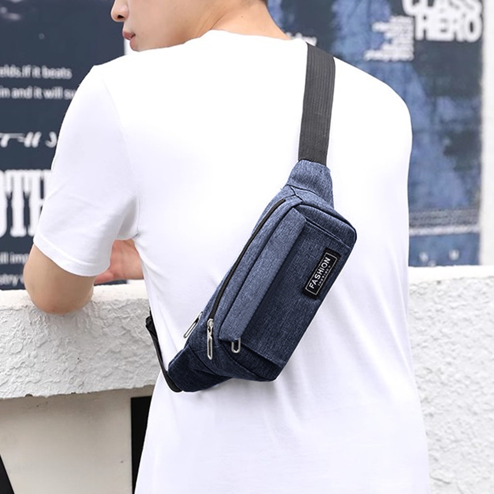 cuyhtdup Small Sling Bag Crossbody Chest Shoulder Purse for Men and ...