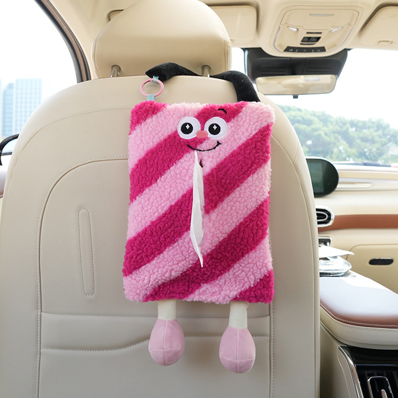 cuyhtdup Soft Fabric Tissue Container With Cute Style Ideal For Tissues ...