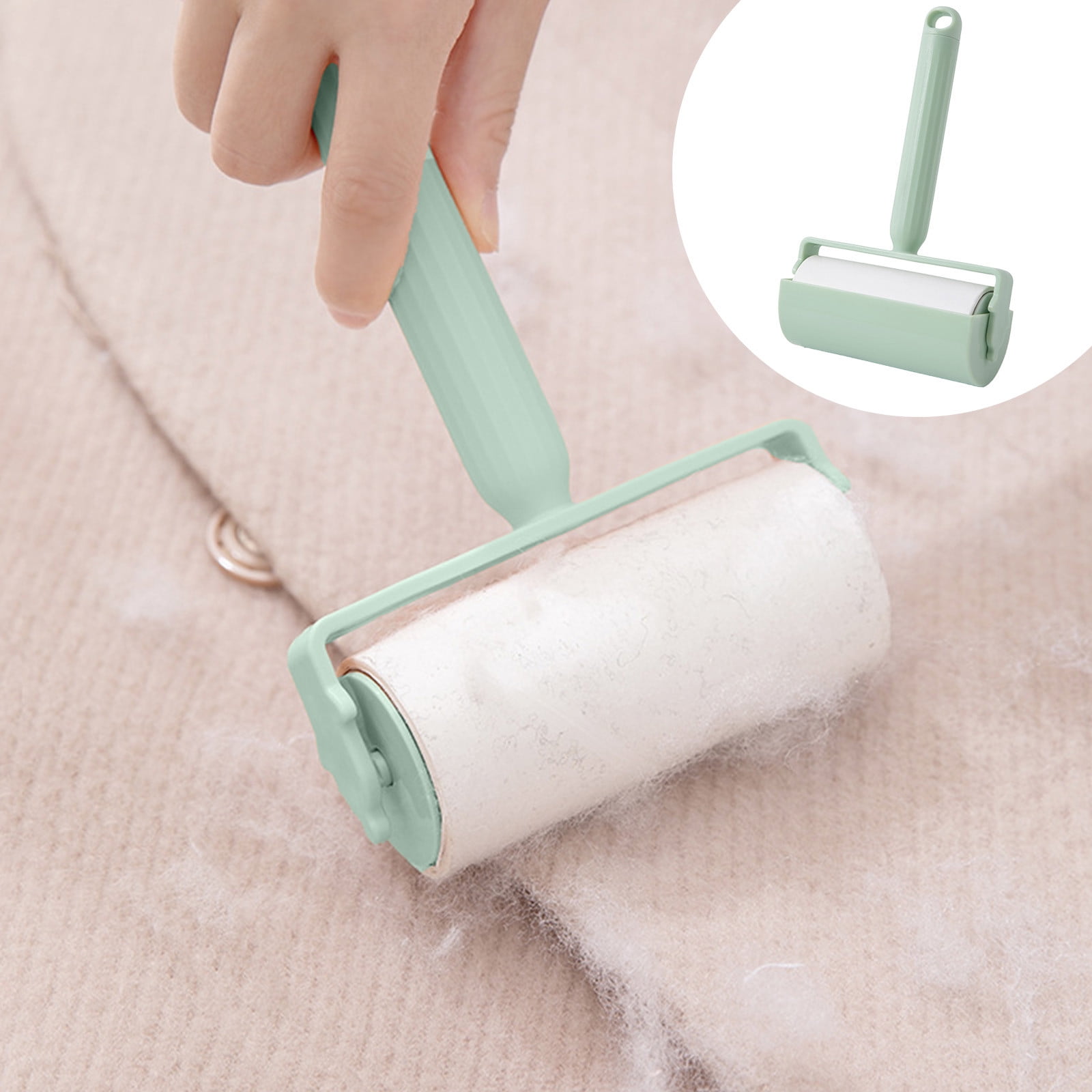 cuyhtdup Tear Off Hair Remover Portable Clothing And Pet Hair Remover ...