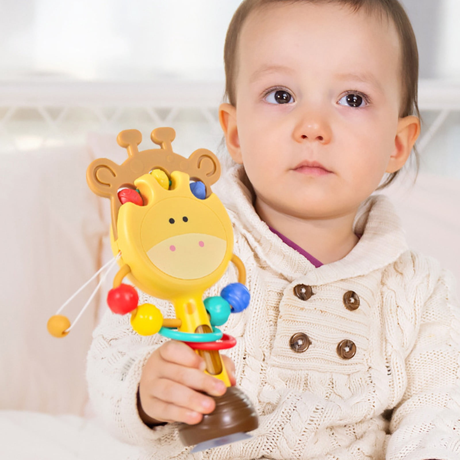 Italian Baby Toy Musical Giraffe Toy - Interactive Italian Educational ...
