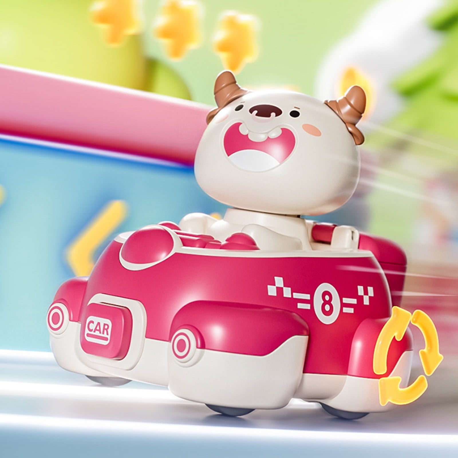 cuyhtdup Toy Dolls Children's Collision Catapult Car Car Candy Toy ...