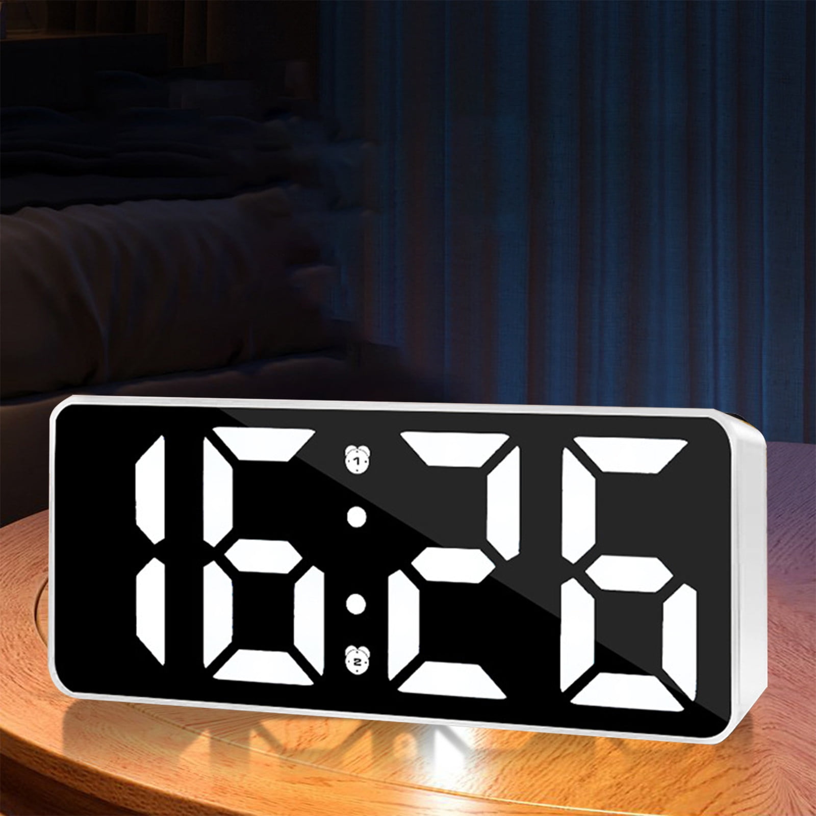 cvlncycling Clearance Digital Alarm Clocks for Bedrooms,Alarm Clocks ...