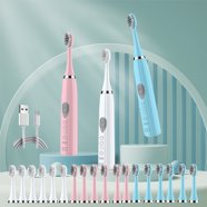 hum by Colgate Smart Electric Toothbrush Kit, Rechargeable Sonic ...