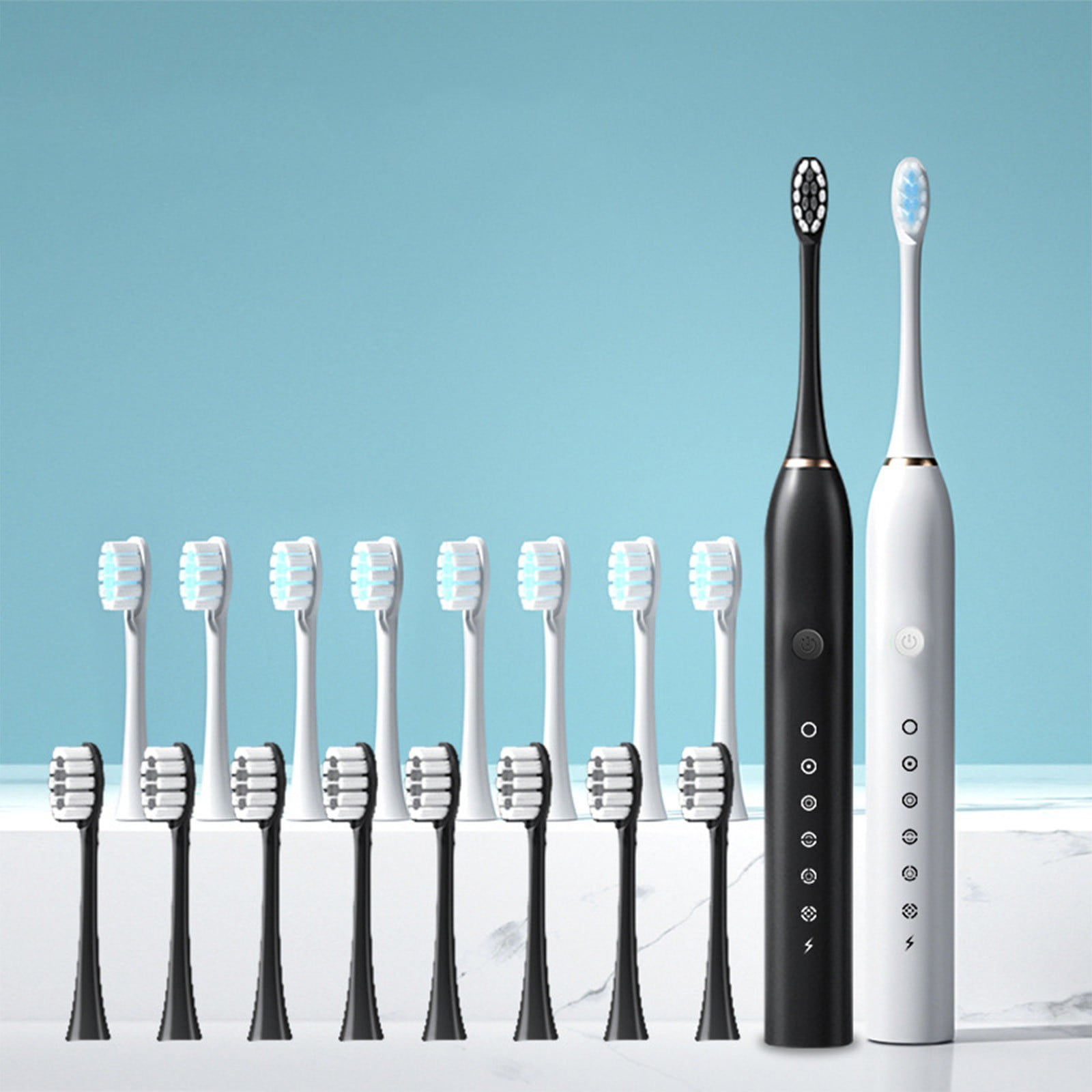 cvlncycling Clearance Electric Toothbrush For Adults,2-pack Electric ...