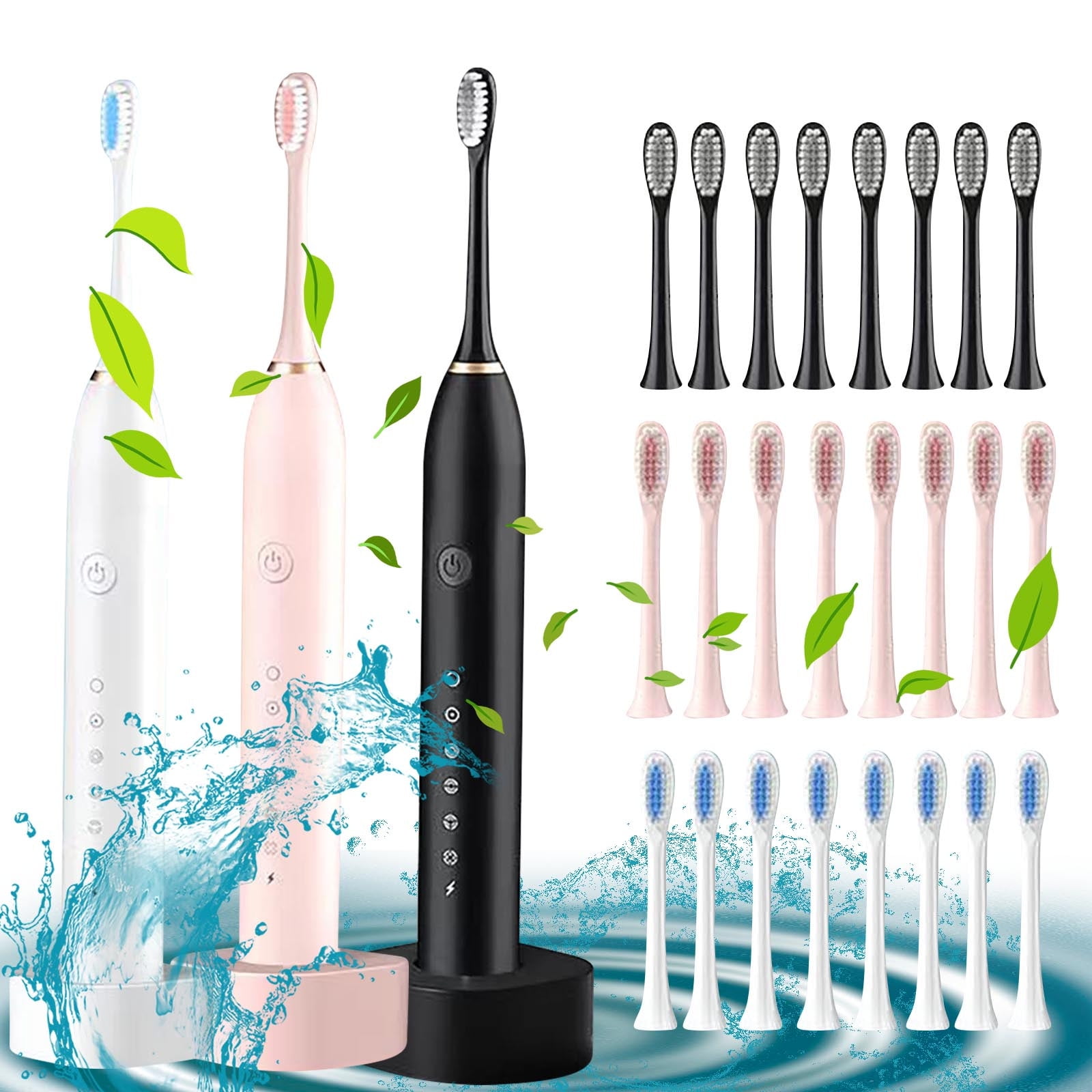 cvlncycling Clearance Electric Toothbrush For Adults,Rechargeable ...
