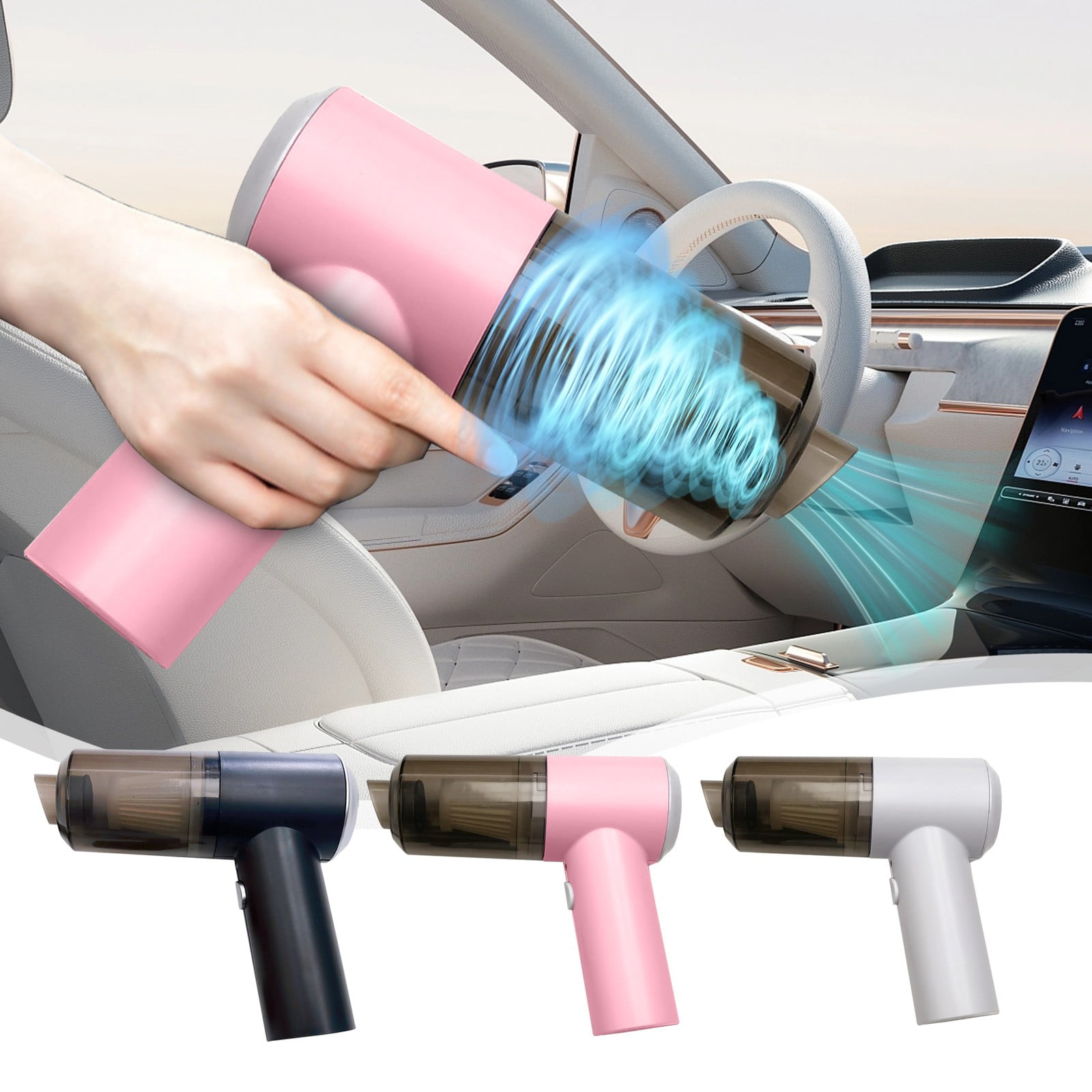 cvlncycling Handheld Car Vacuum Cleaner,2 In 1 Portable Multi Function ...