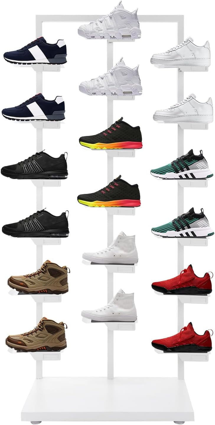 cvtubitdv Commercial Clothing Store Shoe Rack Display Rack Free ...