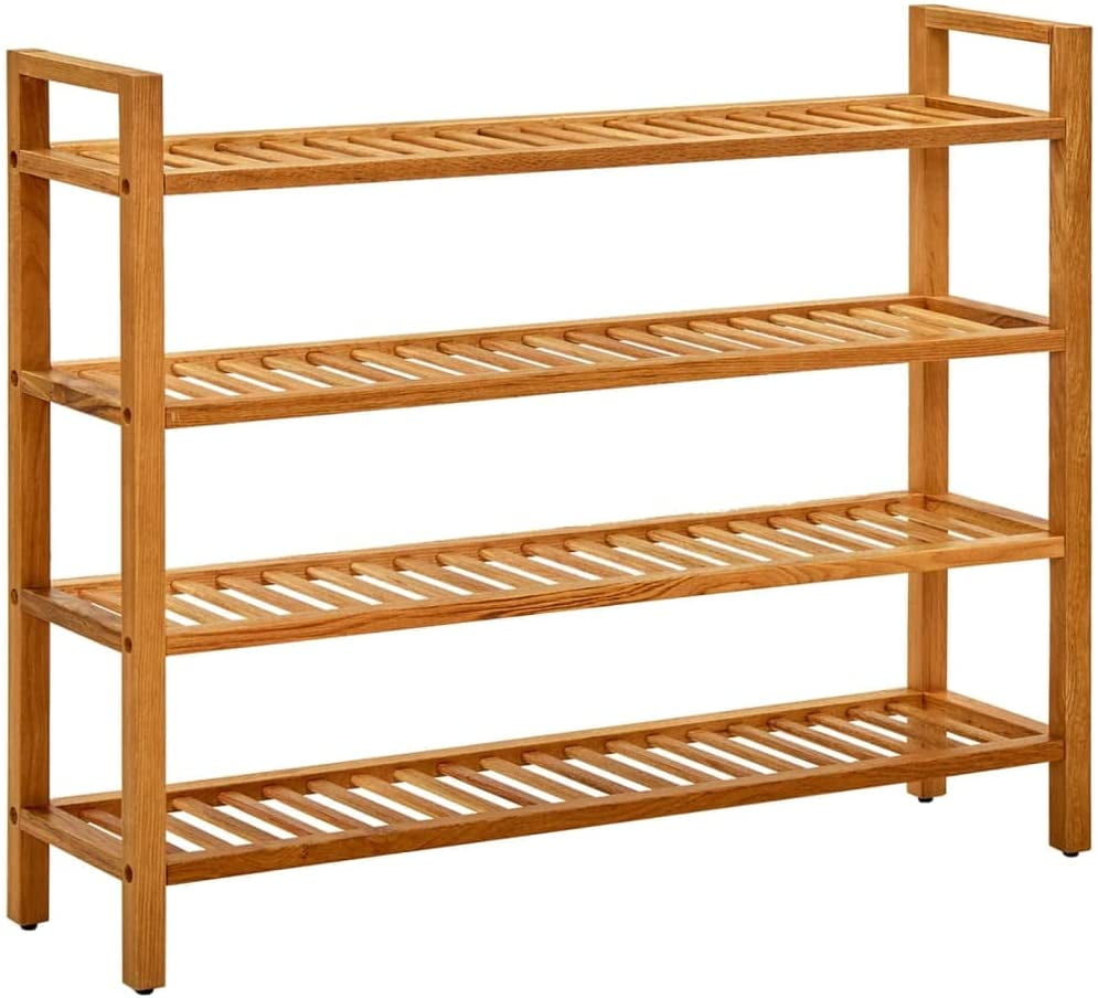 cvtubitdv Shoe Rack with 2 Shelves Front Door Shoe Rack Porch Shoe Rack ...