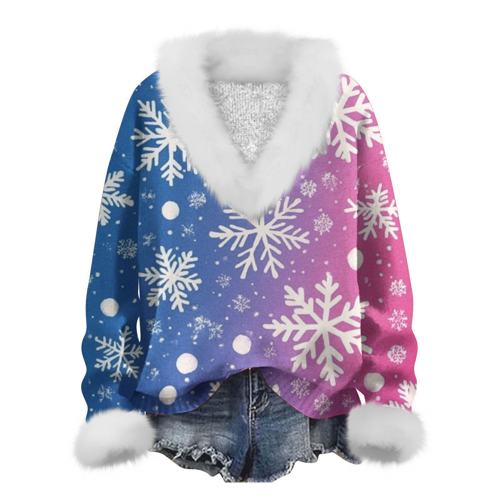 Buigttklop Christmas Outfits for Women,Christmas Sweaters for Women ...