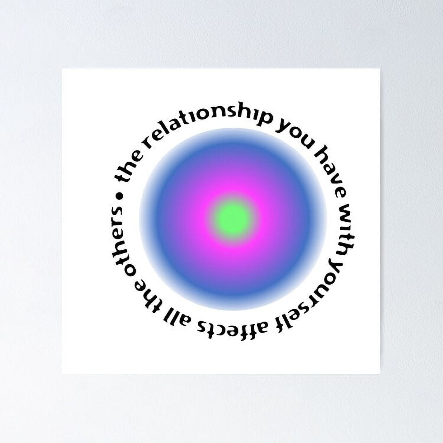 cyber y2k inspirational quote UNFRAMED Poster, 8x12 - Walmart.com