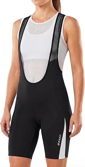 Qualidyne Women’s Cycling Bib Shorts, 4D Padded Road Bike Bibs with ...