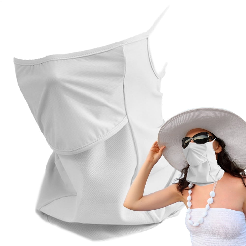 cycling face cover sun protection neck gaiter comfortable uv block hot ...