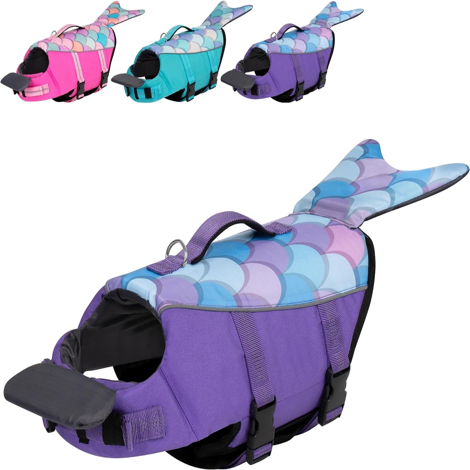 Dog Swim Vest Mermaid at Caitlyn Tooth blog