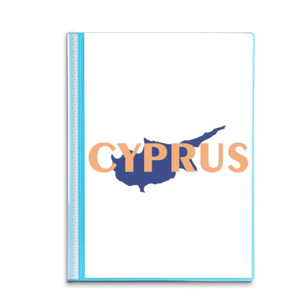 cyprus euan map tourism book sheet protectors portfolio binder folder ...