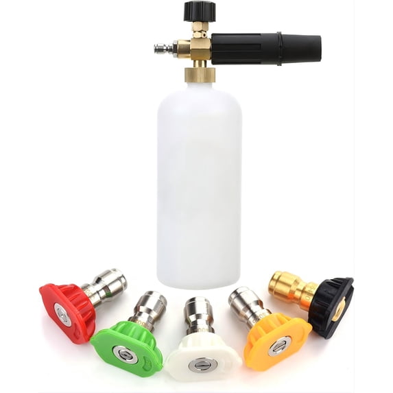 cyrico Foam Cannon for Pressure Washer with 1/4 Inch Quick Connector ...