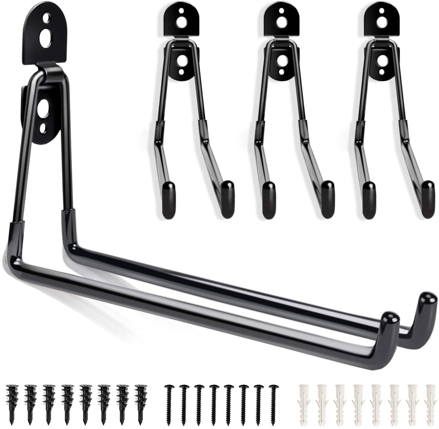 czqnlg Garage Hooks Heavy Duty - 11 Inch Large Wall Mount Storage ...