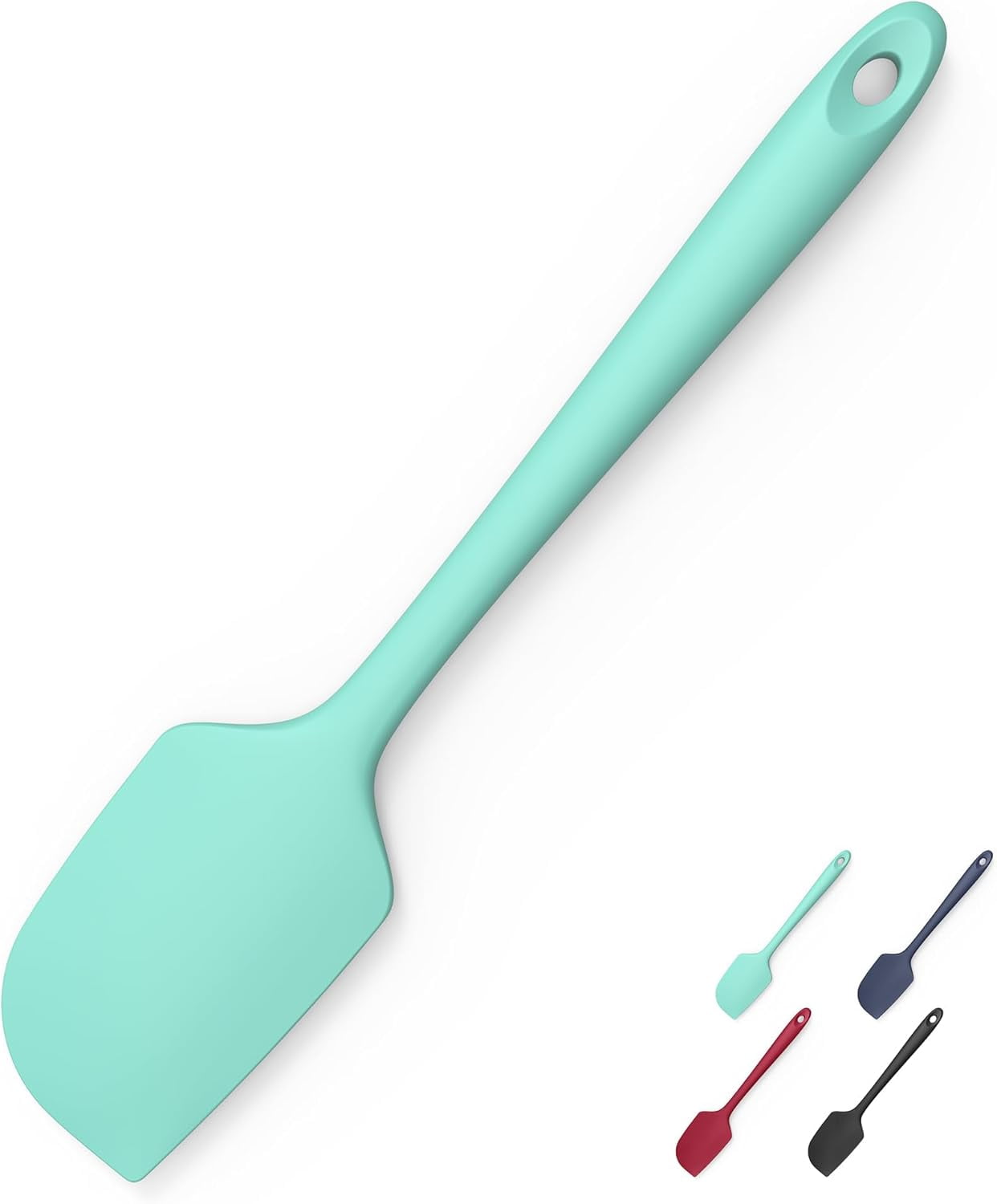 czyyul 600°F Heat Resistant Silicone Spatula High Temp Flexible Kitchen ...