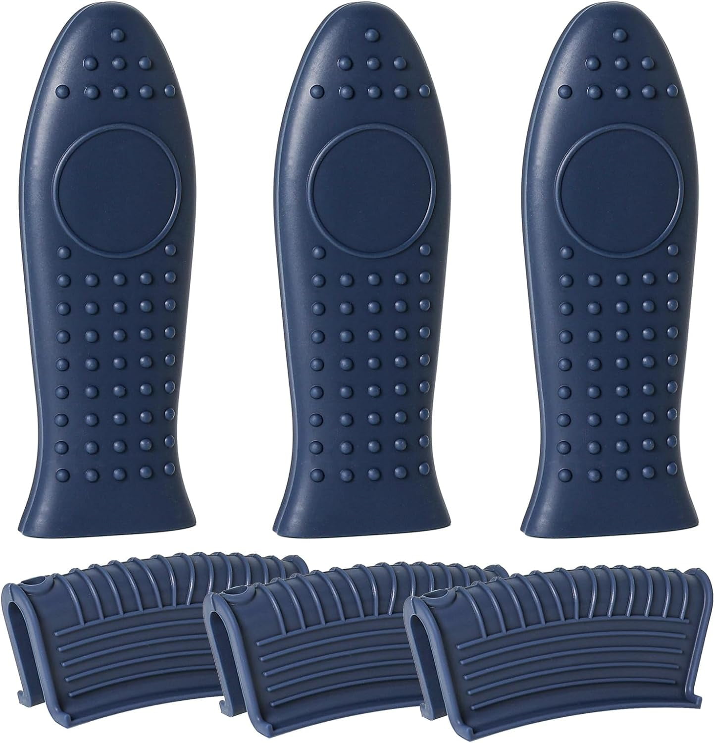 czyyul Cast Iron Handle Covers 6 Pack Heat Resistant Silicone Handle ...