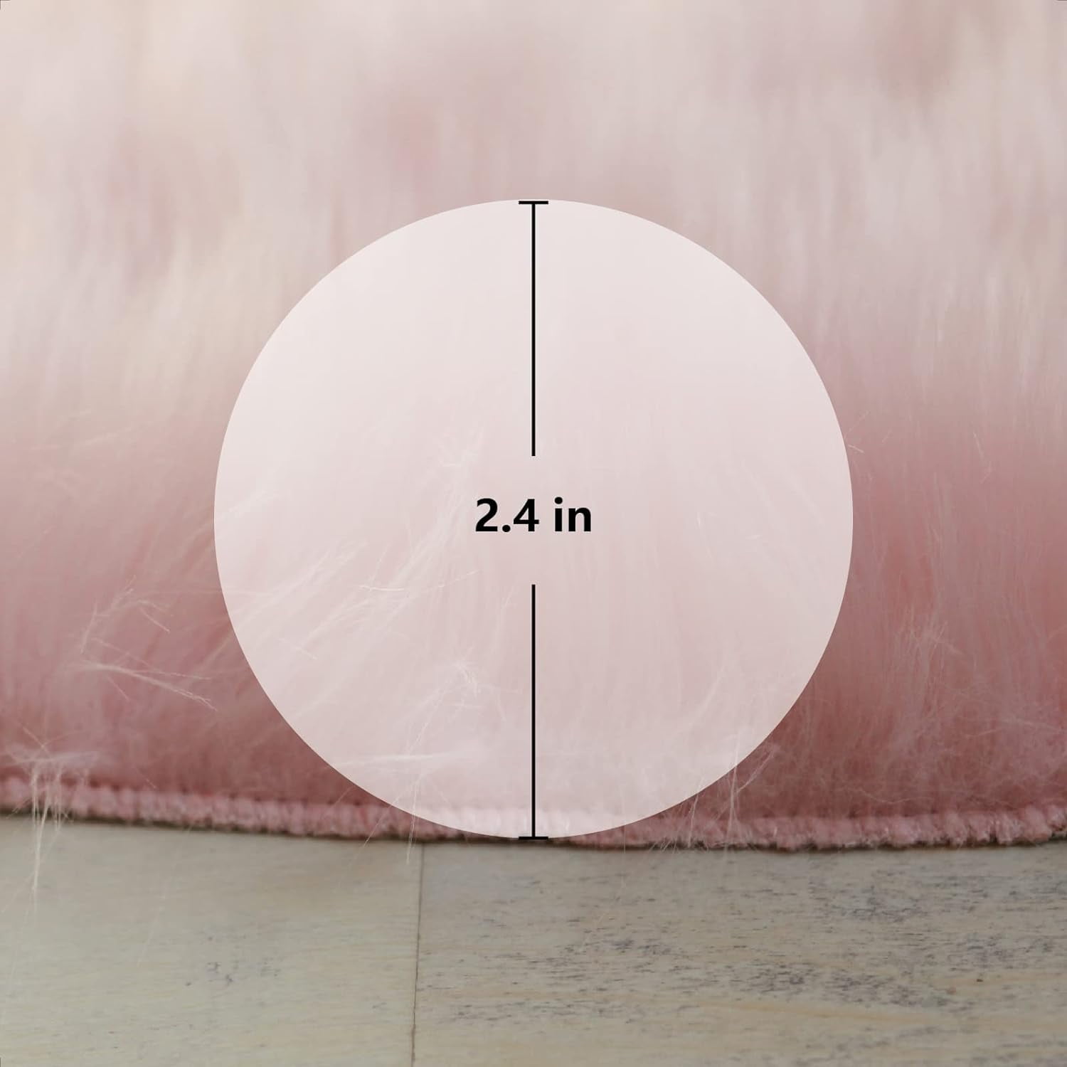 czyyul HIOPTY Heart Rug Black Heart Shaped Rug Fluffy Faux Fur Shag ...