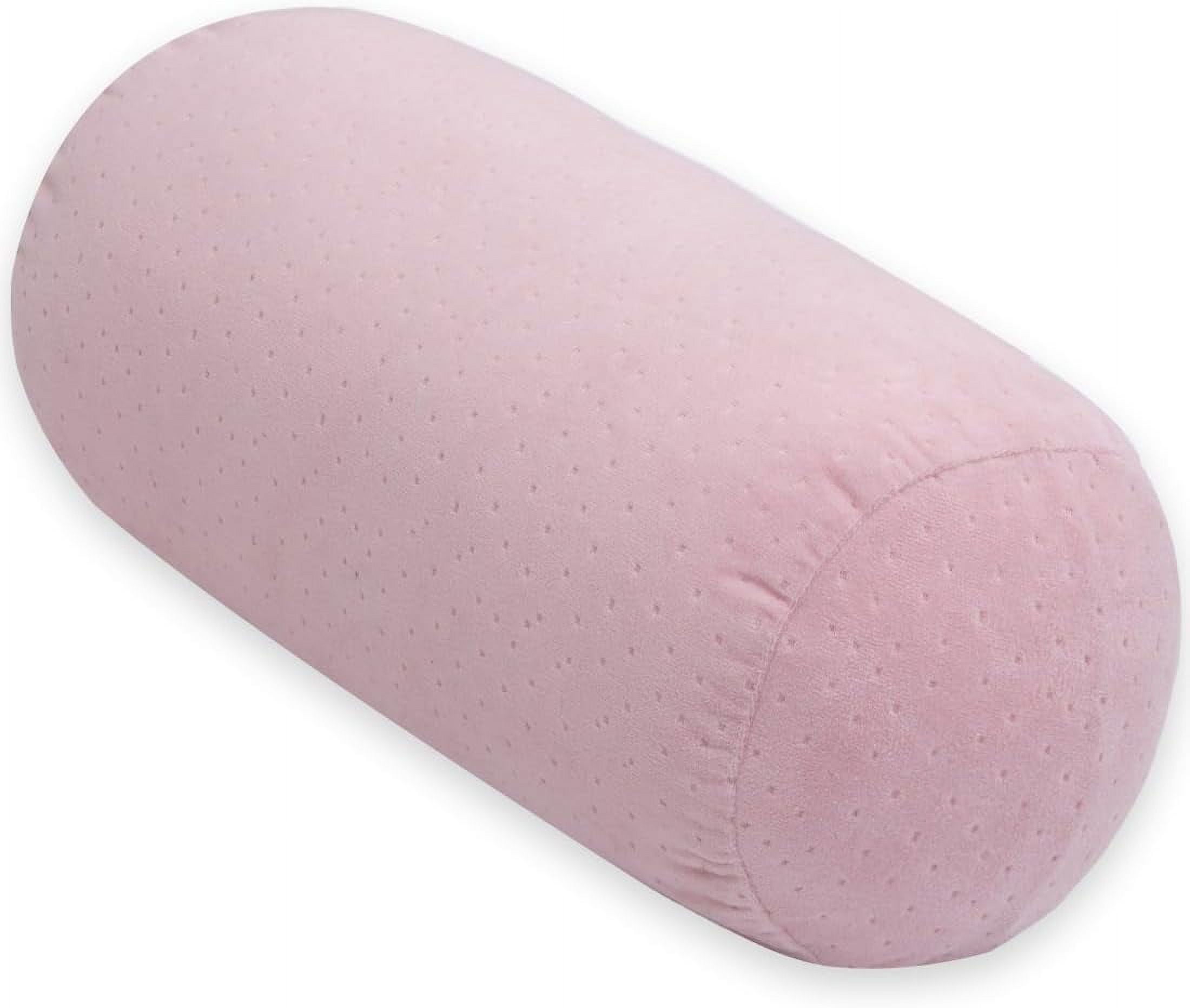 dxynlzq HIPOTY Round Cylinder Bolster Pillow with Removable Velour ...