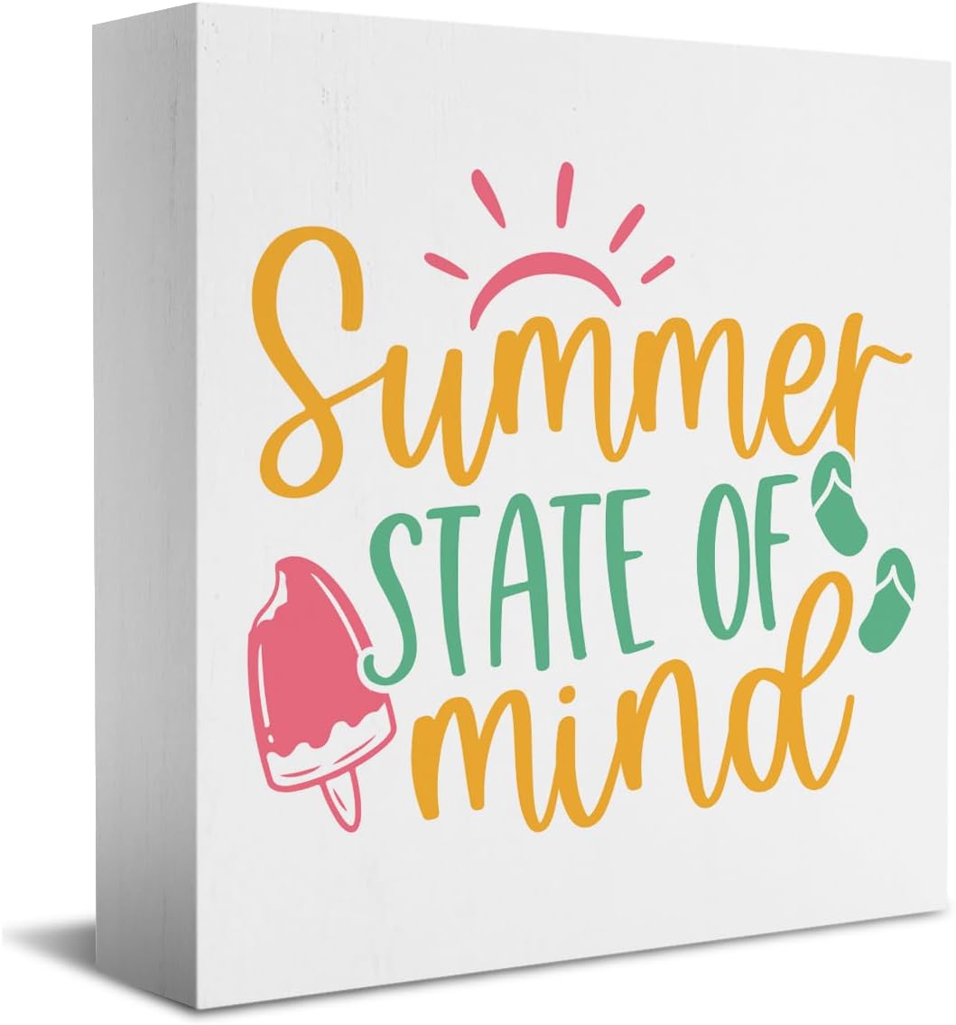 czyyul Summer Room Decor Summer Vibes Beachy Decor for Home Office ...