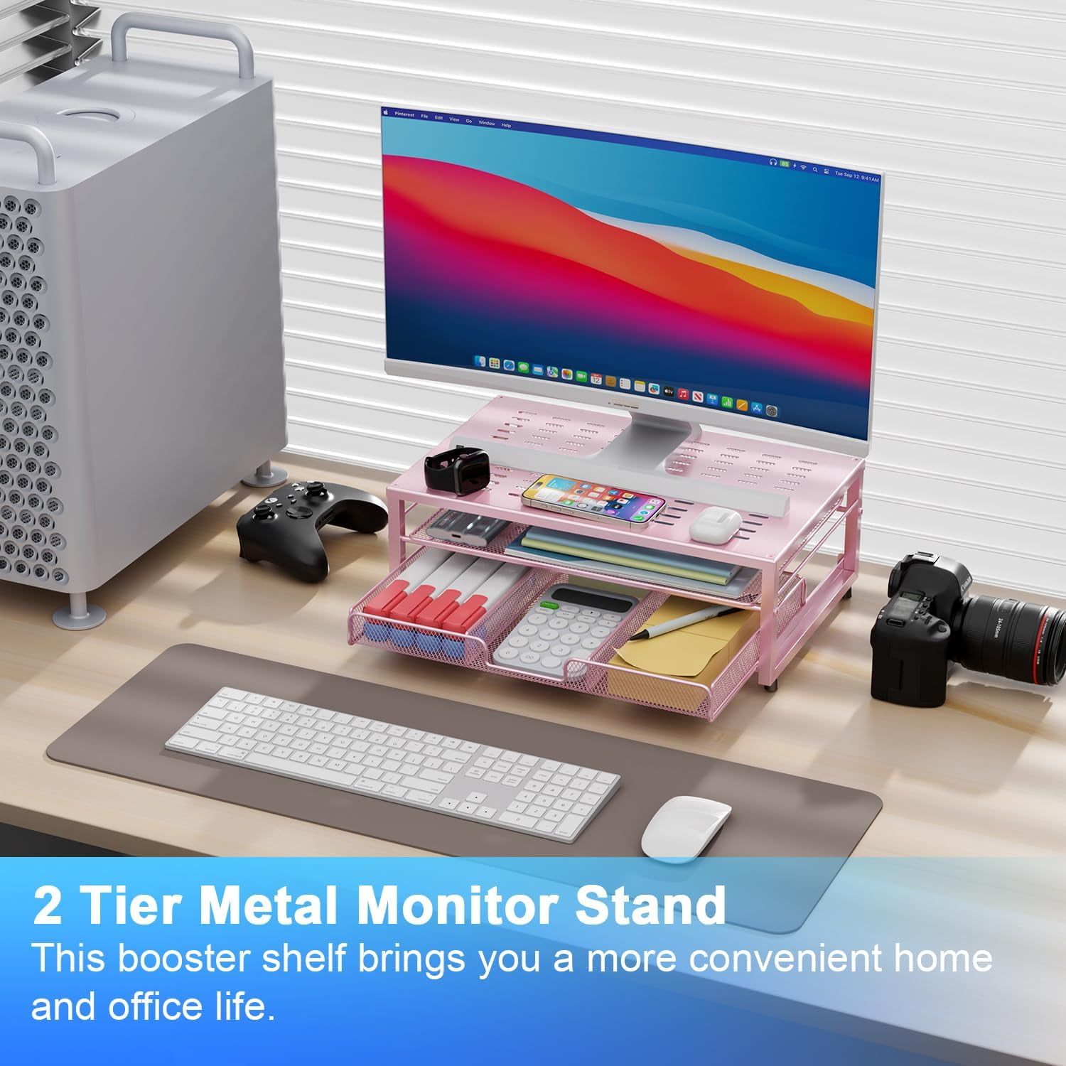 czyyul gianotter Computer Monitor Stand Riser Desk Organizers and ...