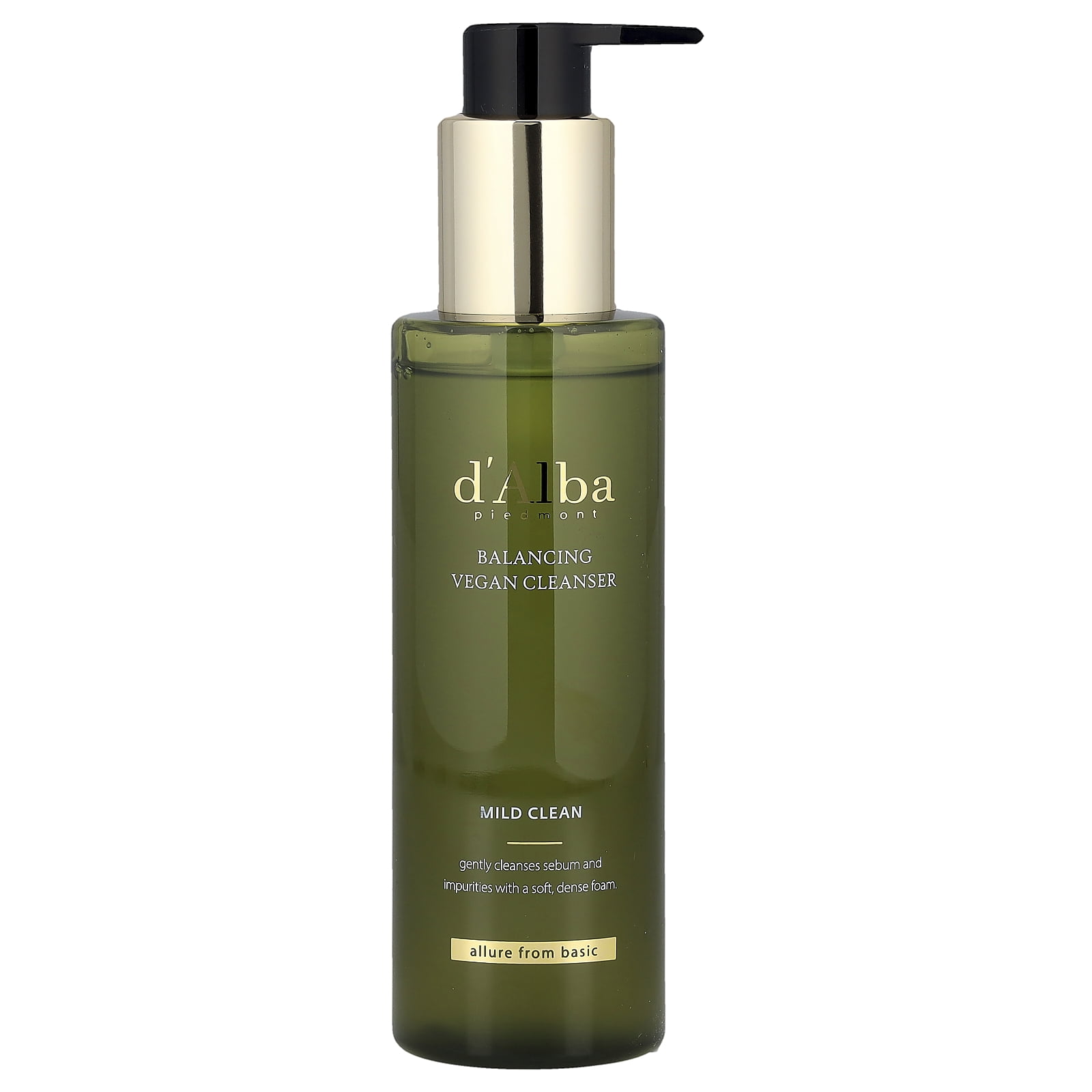 d'Alba Balancing Vegan Cleanser, Mild Clean, 6.76 fl oz (200 ml ...