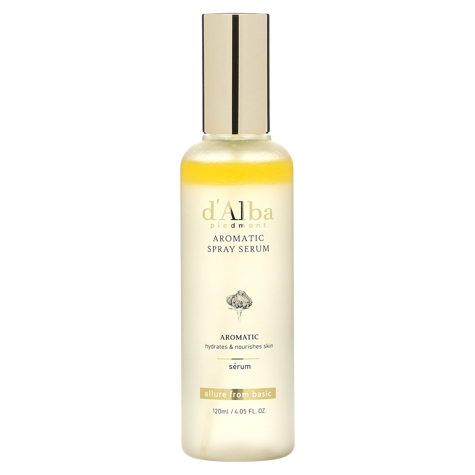 d'Alba Italian White Truffle First Aromatic Spray Serum, fragrant VEGAN glowy hydrating ...