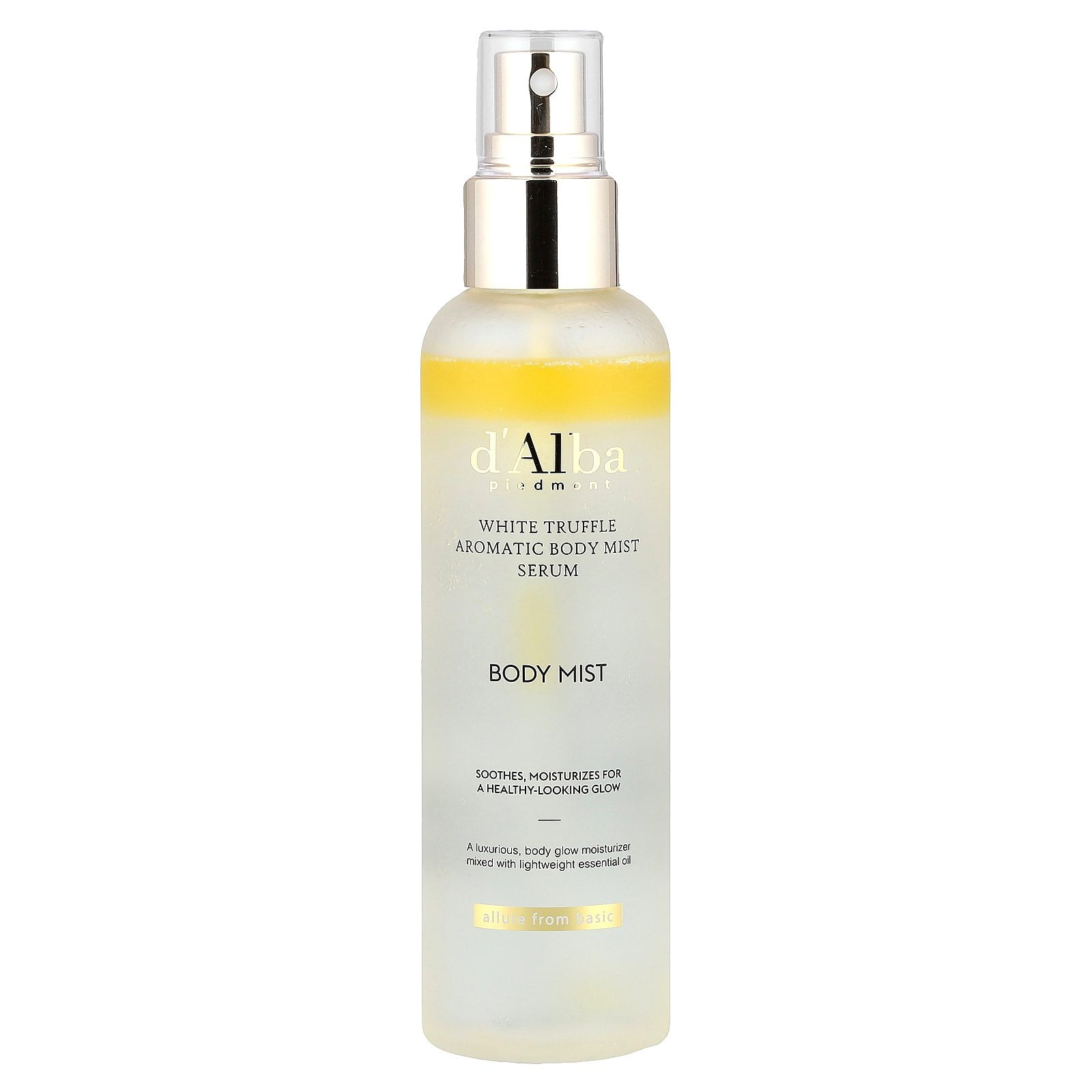 d'Alba White Truffle Aromatic Body Mist Serum, 6.08 fl oz (180 ml ...