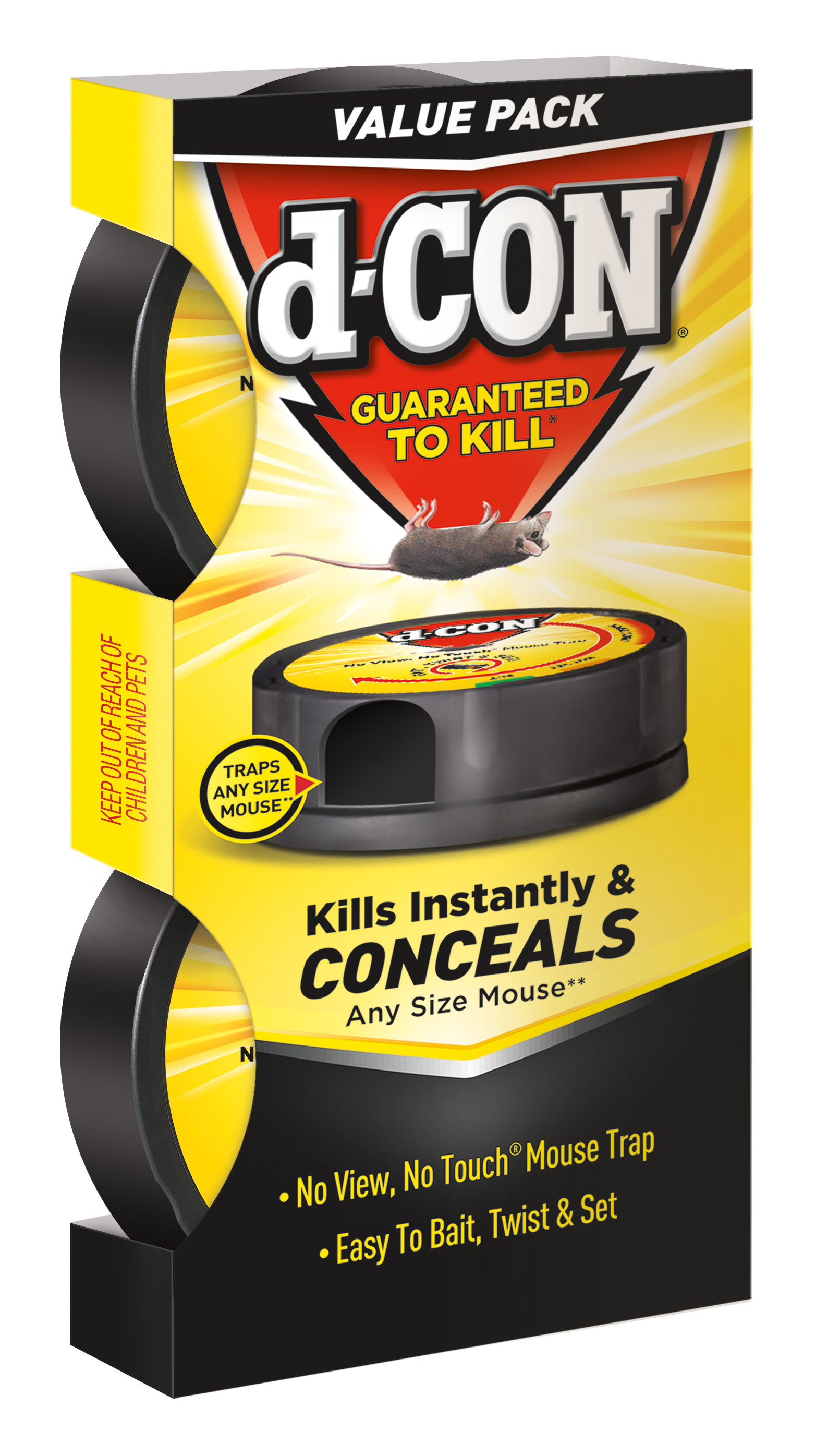 d-CON Mouse Poison Bait Station, 3 Count - Walmart.com