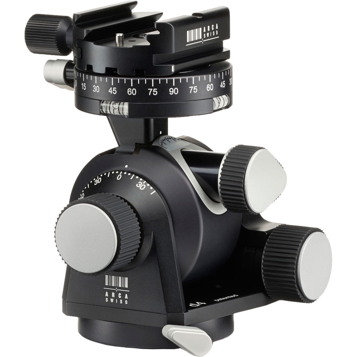 Arca Swiss d4 Geared Tripod Head with Quick Set FlipLock Device (Plate ...