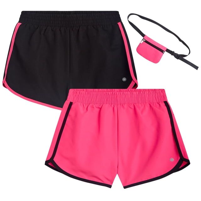 dELiA*s Girls Athletic Shorts - 2 Pack Running Dophin Shorts for Girls ...