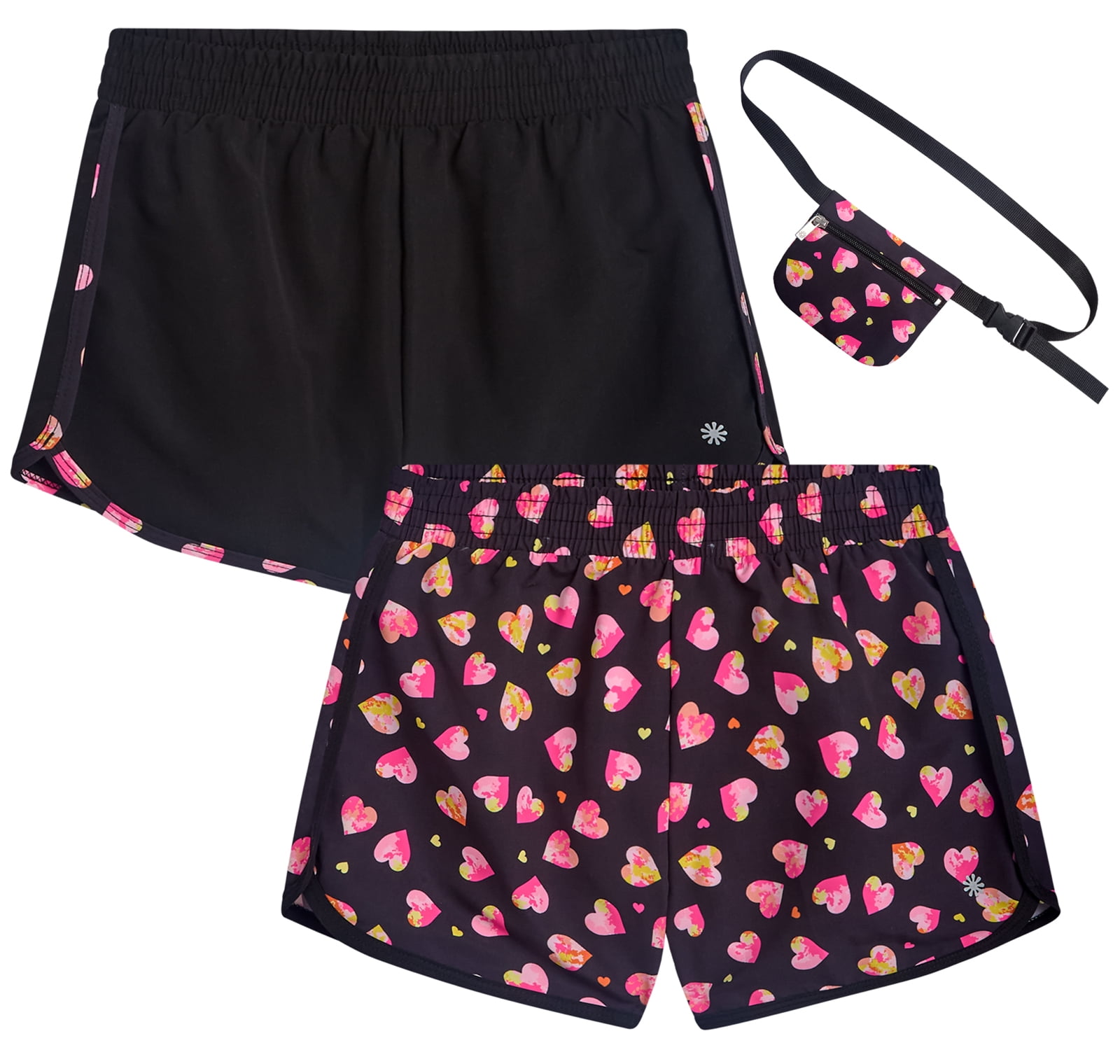 dELiA*s Girls Athletic Shorts - 2 Pack Running Dophin Shorts for Girls ...
