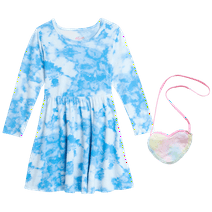 Disney’s Stitch Girls’ Play Dress with Short Sleeves, 2-Pack, Sizes 4 ...