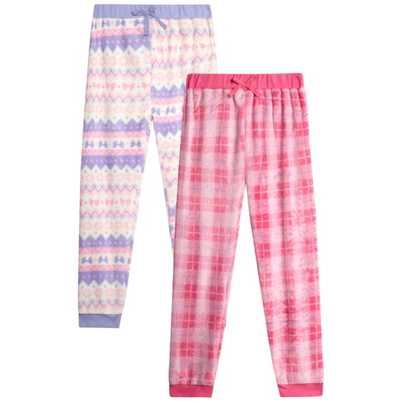 dELiA*s Girls Pajama Pants Cute Pattern Fleece Plaid Girls Pajamas ...