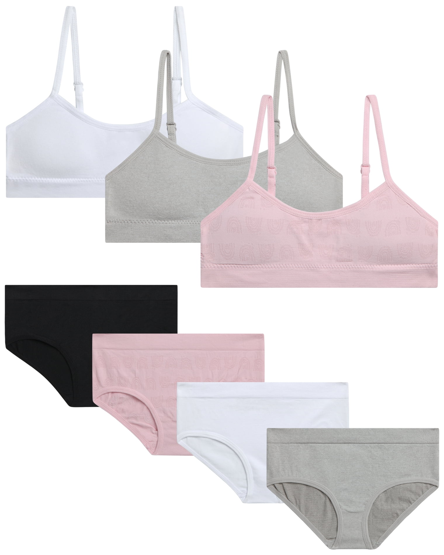 dELiA*s Girls Training Bra Underwear Set Seamless Training Bralette and ...