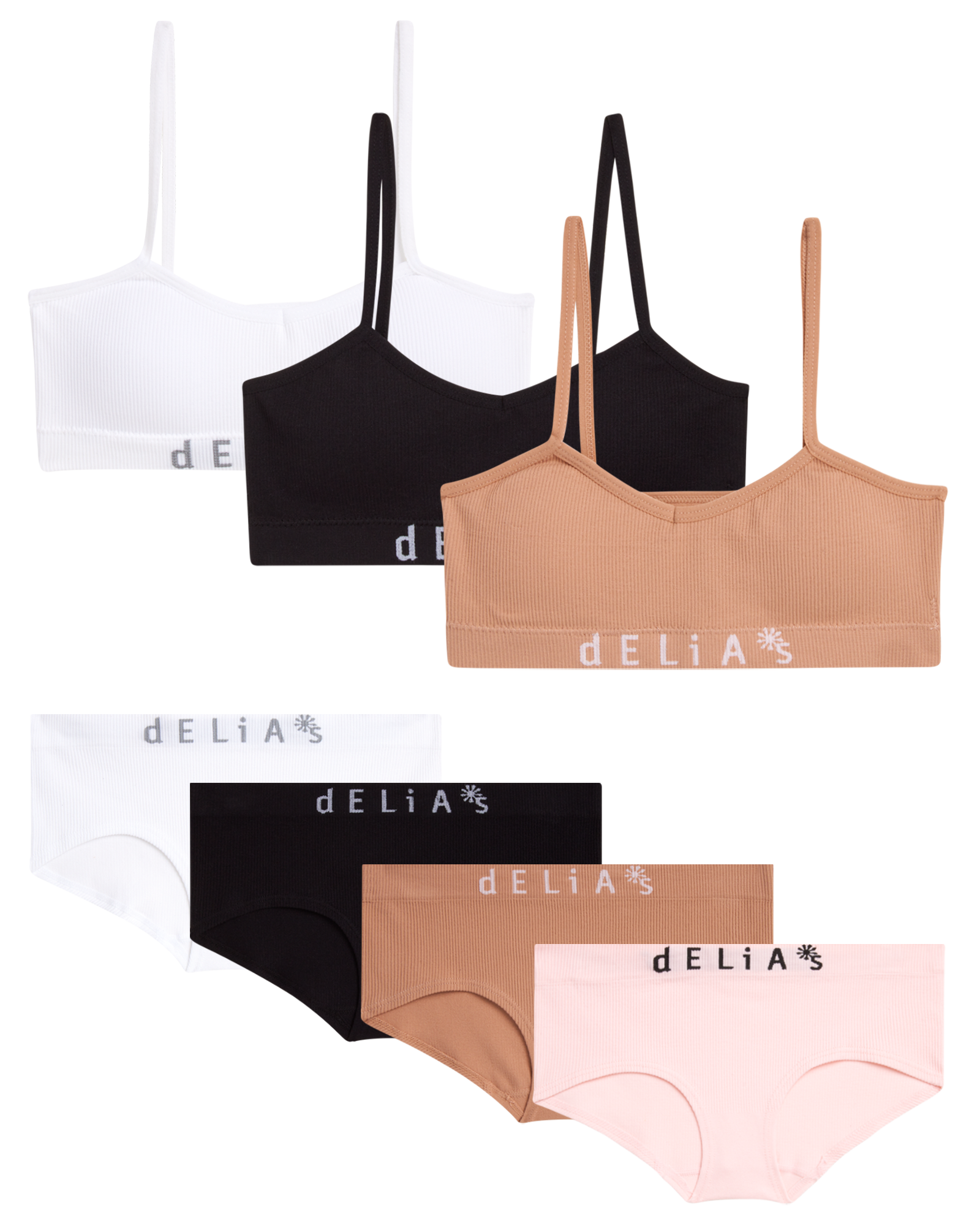 Wonder Nation Girls Seamless Bra 2 Pack Sizes S Xxl