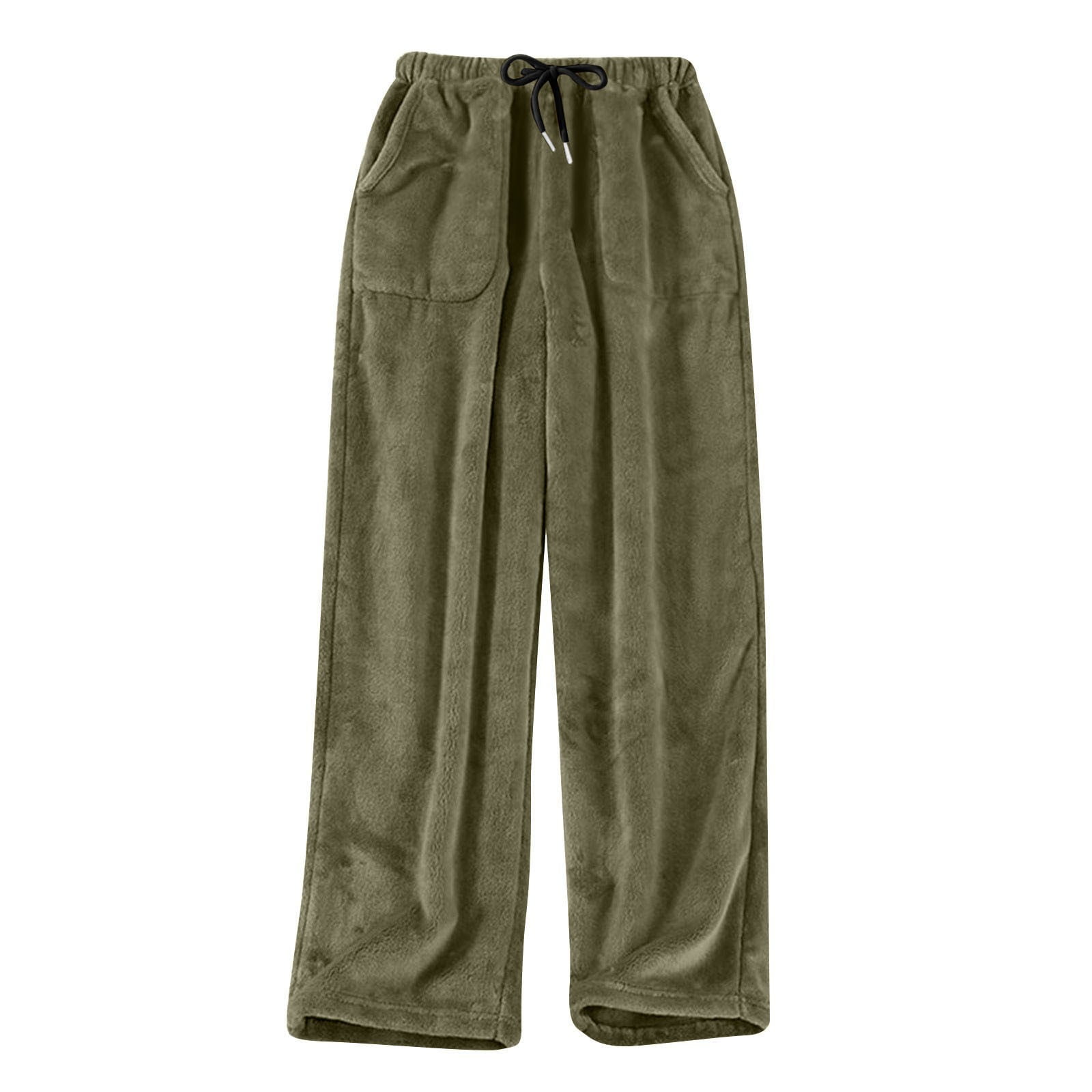 dGslk Cozy Sleepwear Essential: Plush Women’s Pajama Pants with Soft ...