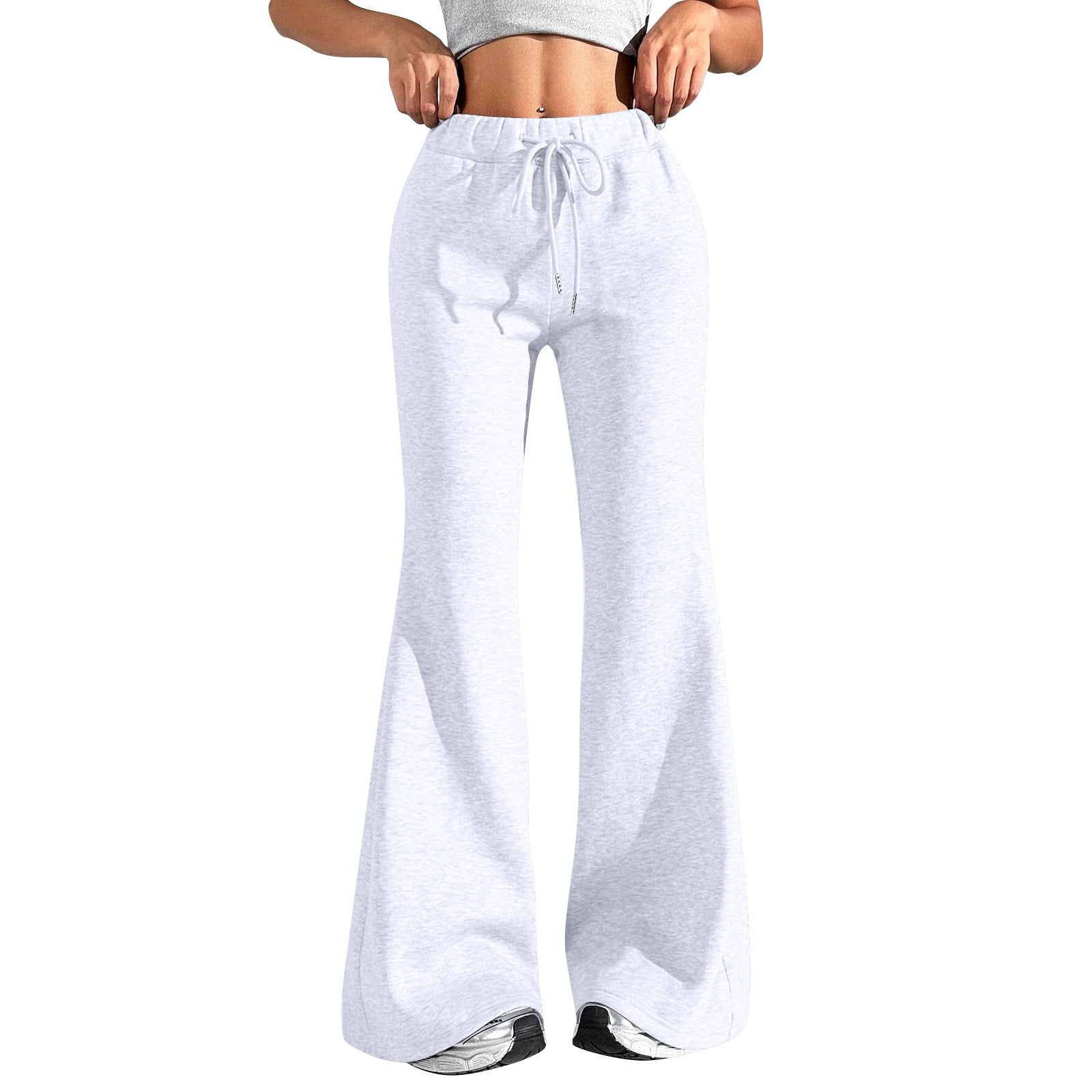 dGslk High Waist Flare Leg Yoga Pants for Women Wide Leg Stretchy ...