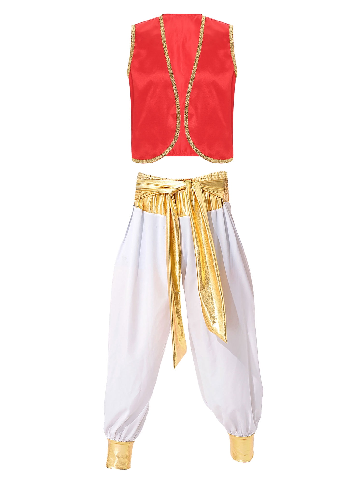 dPois Men's Arabian Prince Costume Halloween Party Role Play Fancy ...
